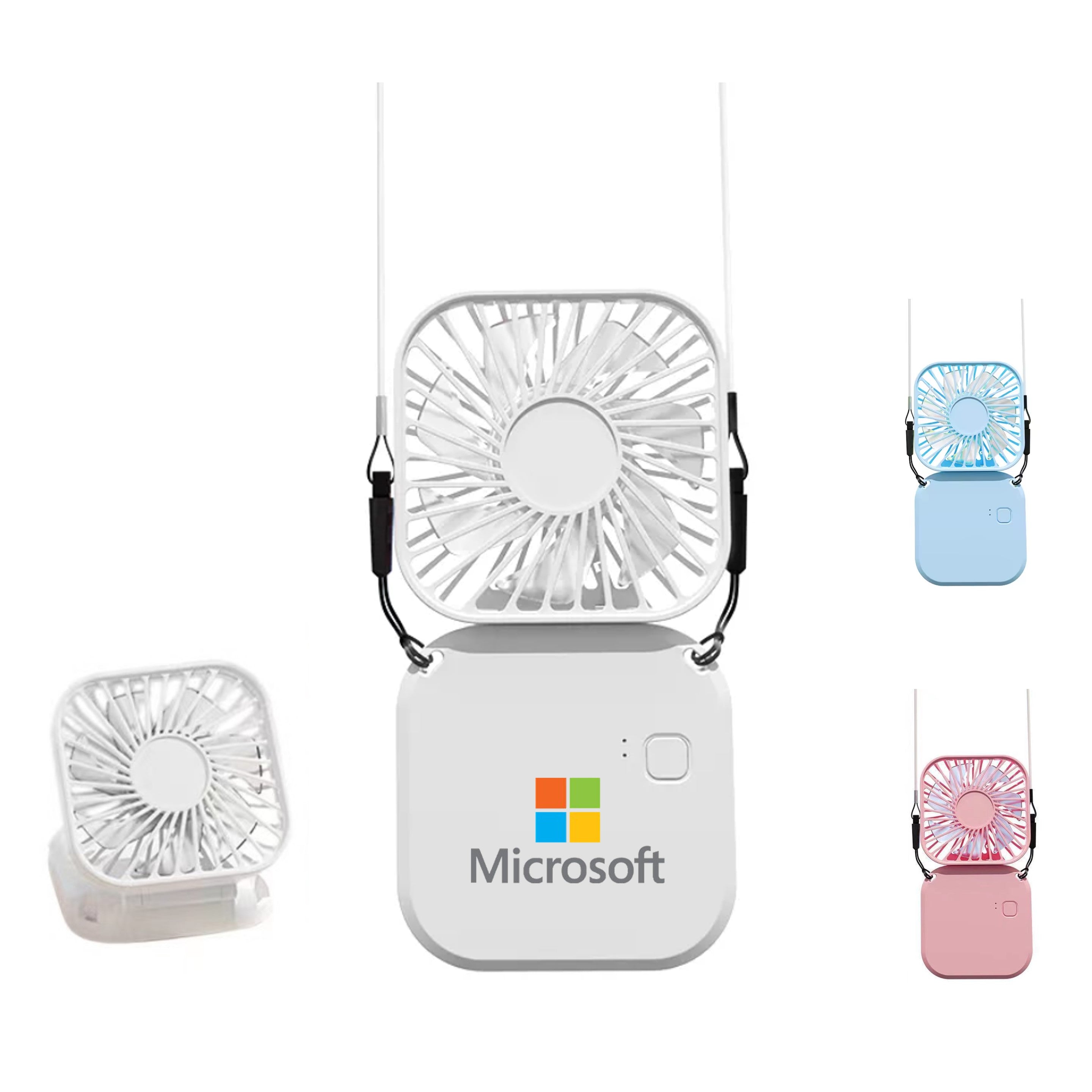 Mini Handheld Fan with Lanyard – upromousa