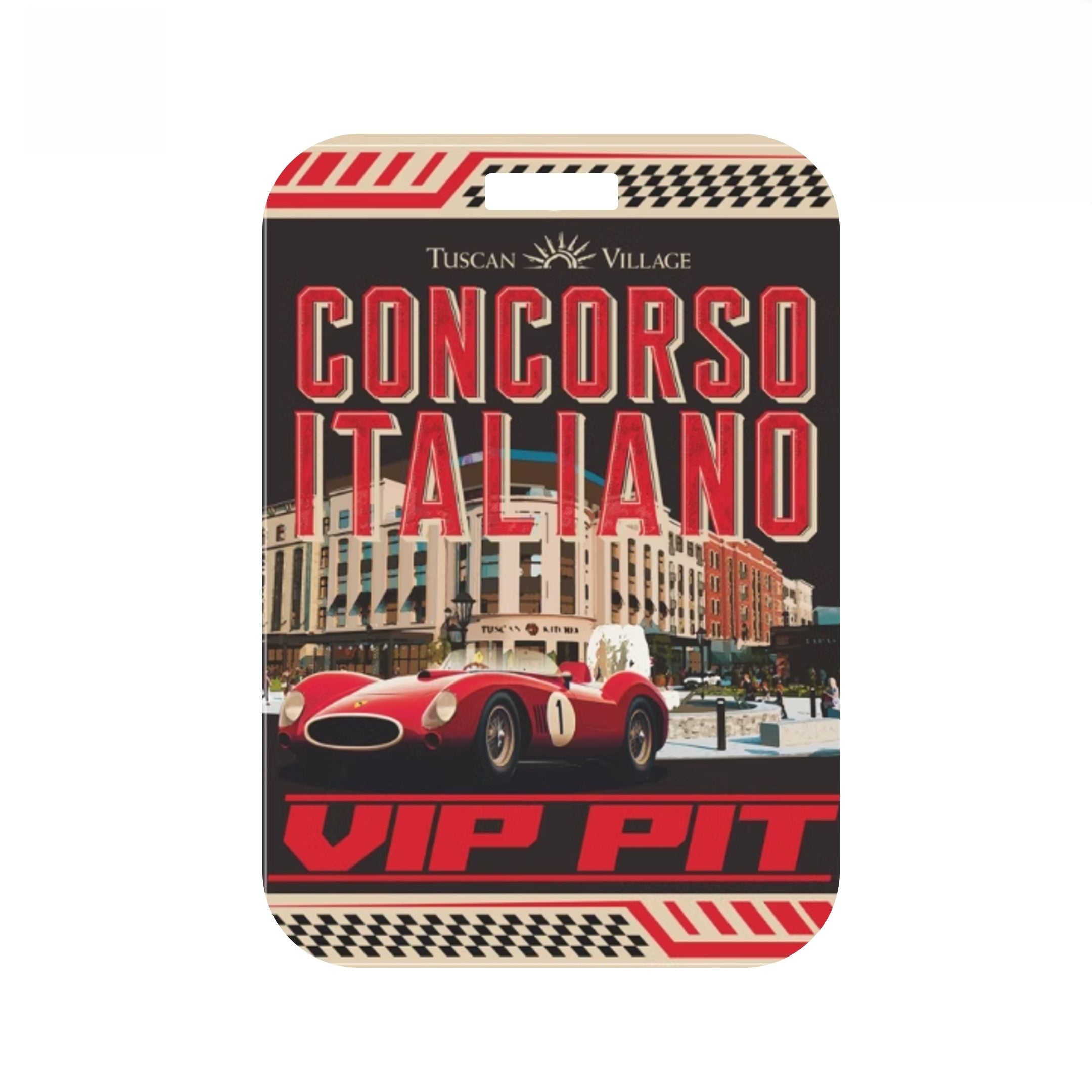 Full Color PVC Event Credential Badge (5"x3") – upromousa