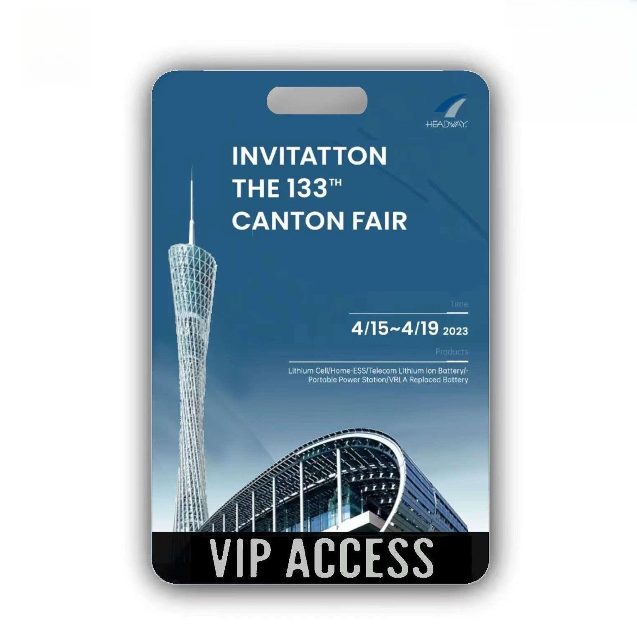 Full Color PVC Event Credential Badge (5 1/10"x 3 1/2") – upromousa