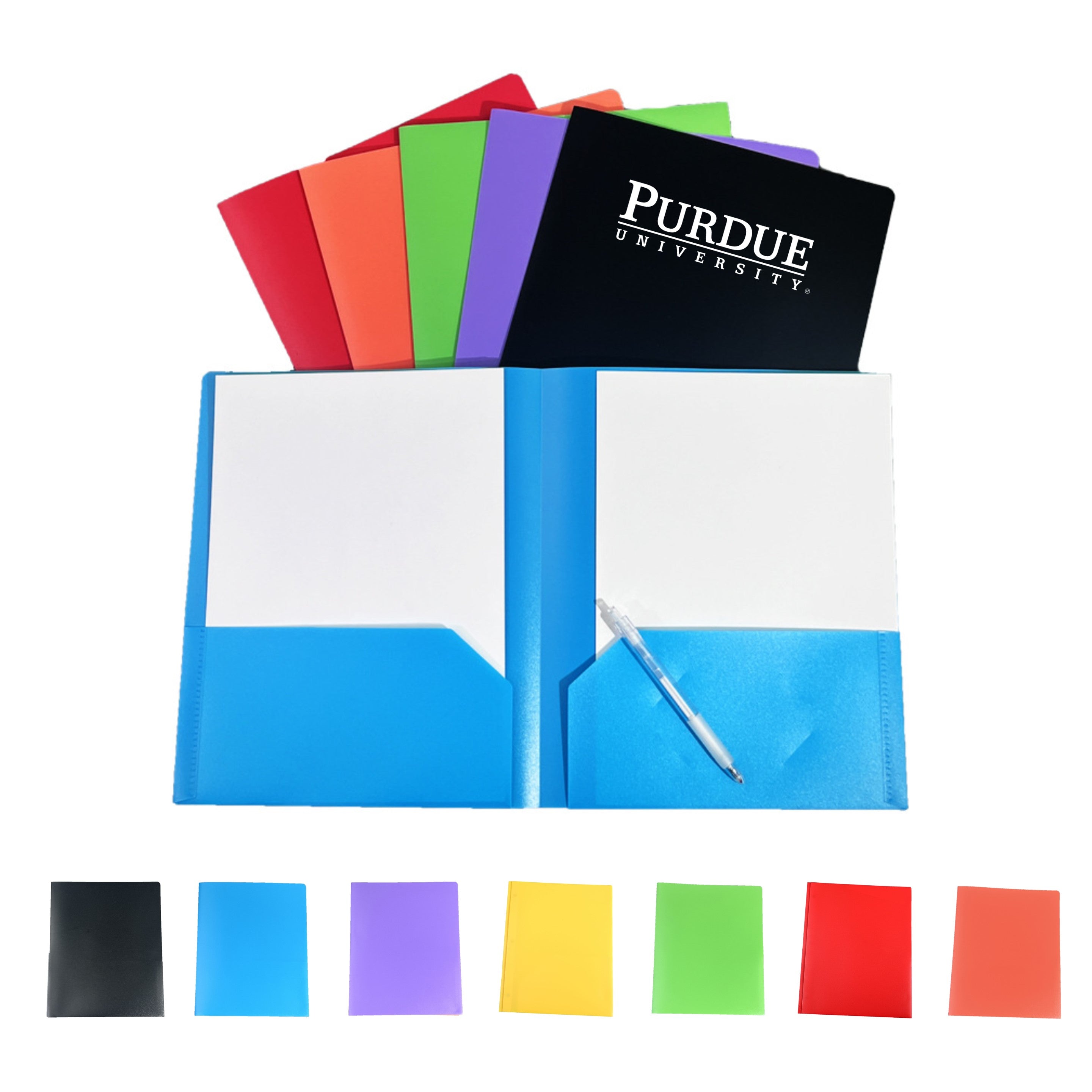 Vinyl Folder with Two Pockets – upromousa