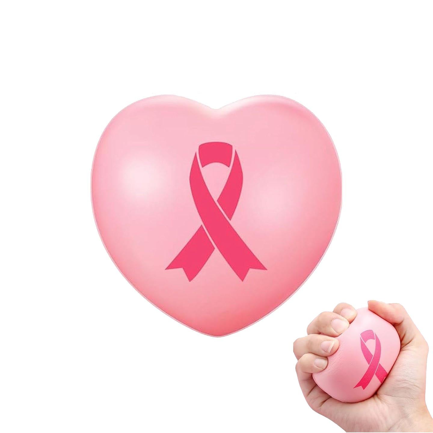 Breast Cancer Awareness Pink Ribbon Stress Ball – upromousa
